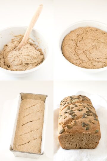 Easy Rye and Spelt Bread - Simple Vegan Blog