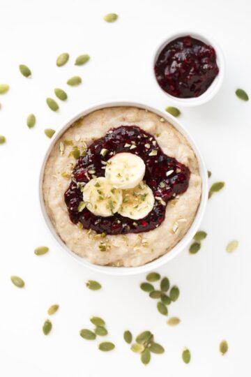 Quinoa Flake Porridge - Simple Vegan Blog