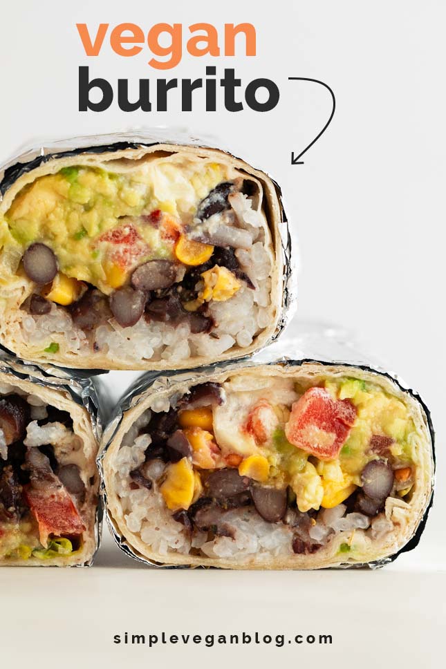 Vegan Burrito - Simple Vegan Blog
