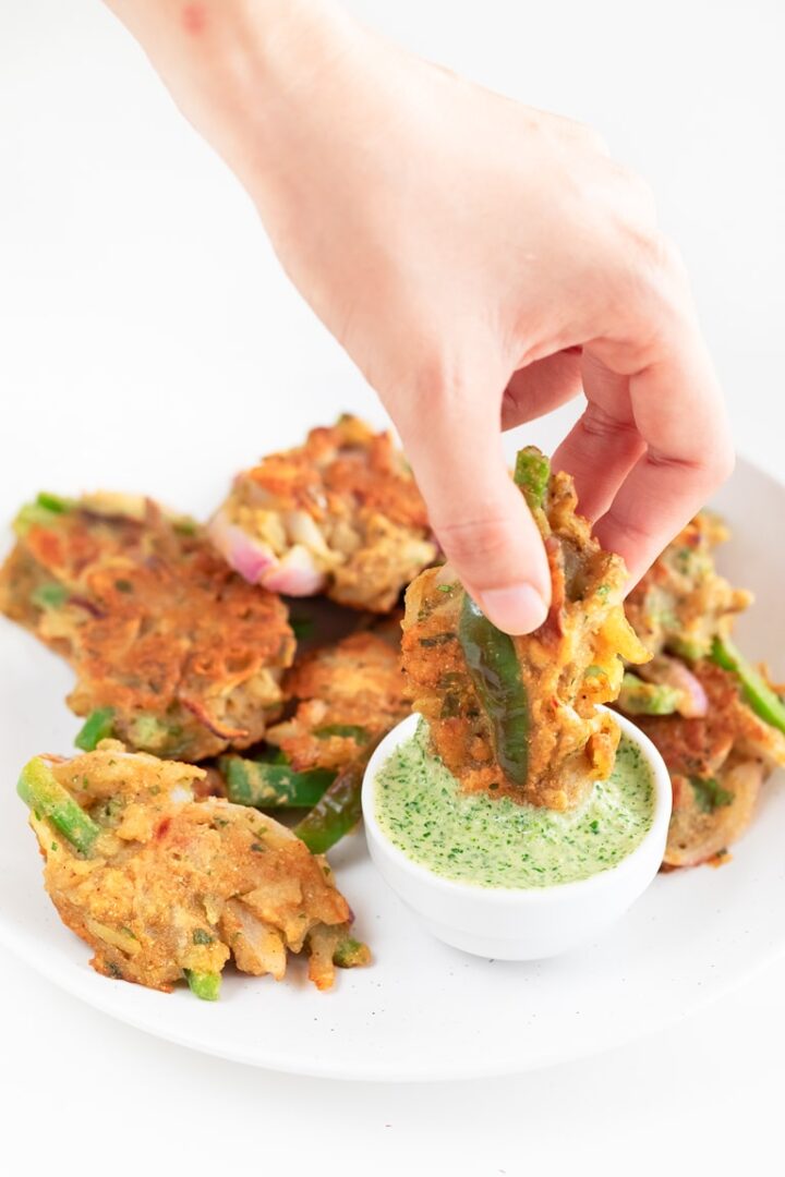 Vegetable Pakoras - Simple Vegan Blog