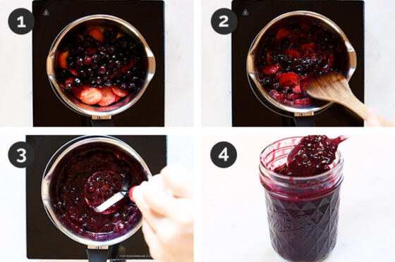 Berry compote - Simple Vegan Blog