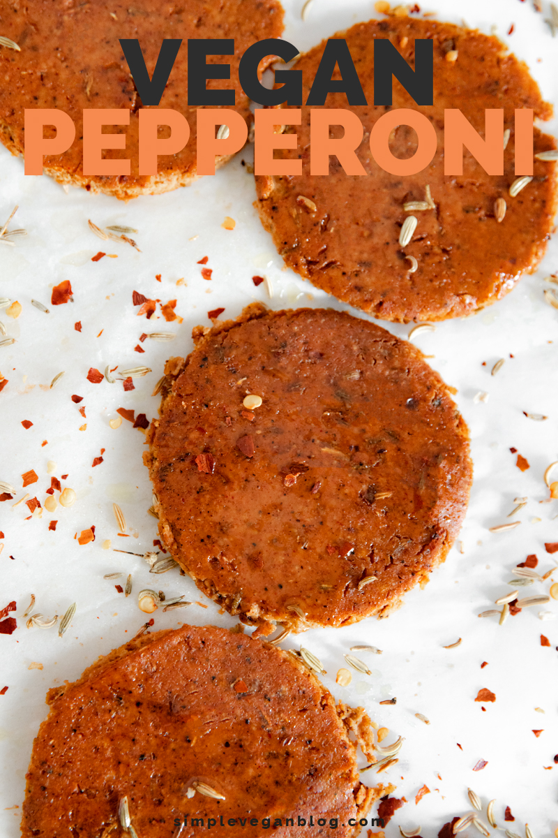 Vegan Pepperoni - Simple Vegan Blog