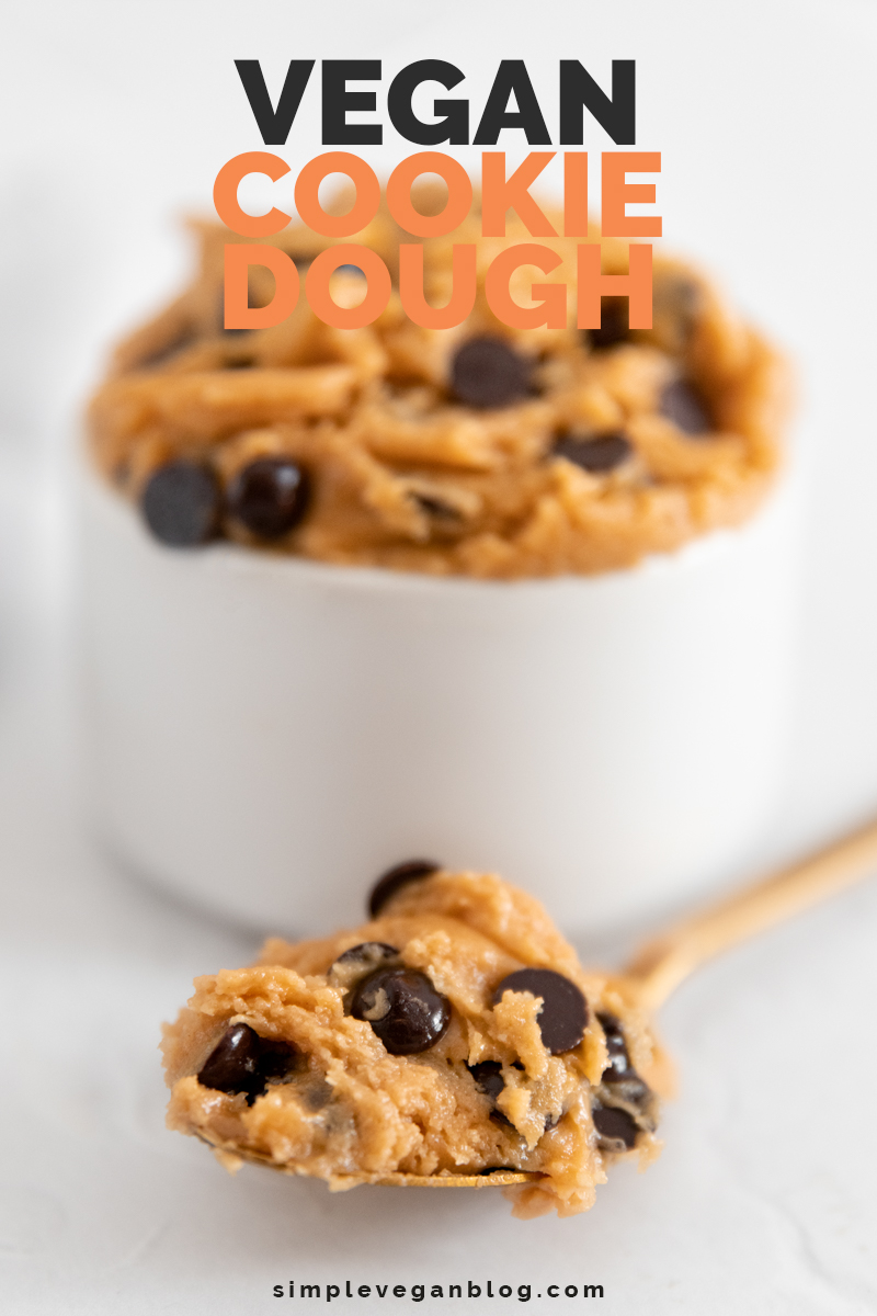 Vegan Cookie Dough - Simple Vegan Blog