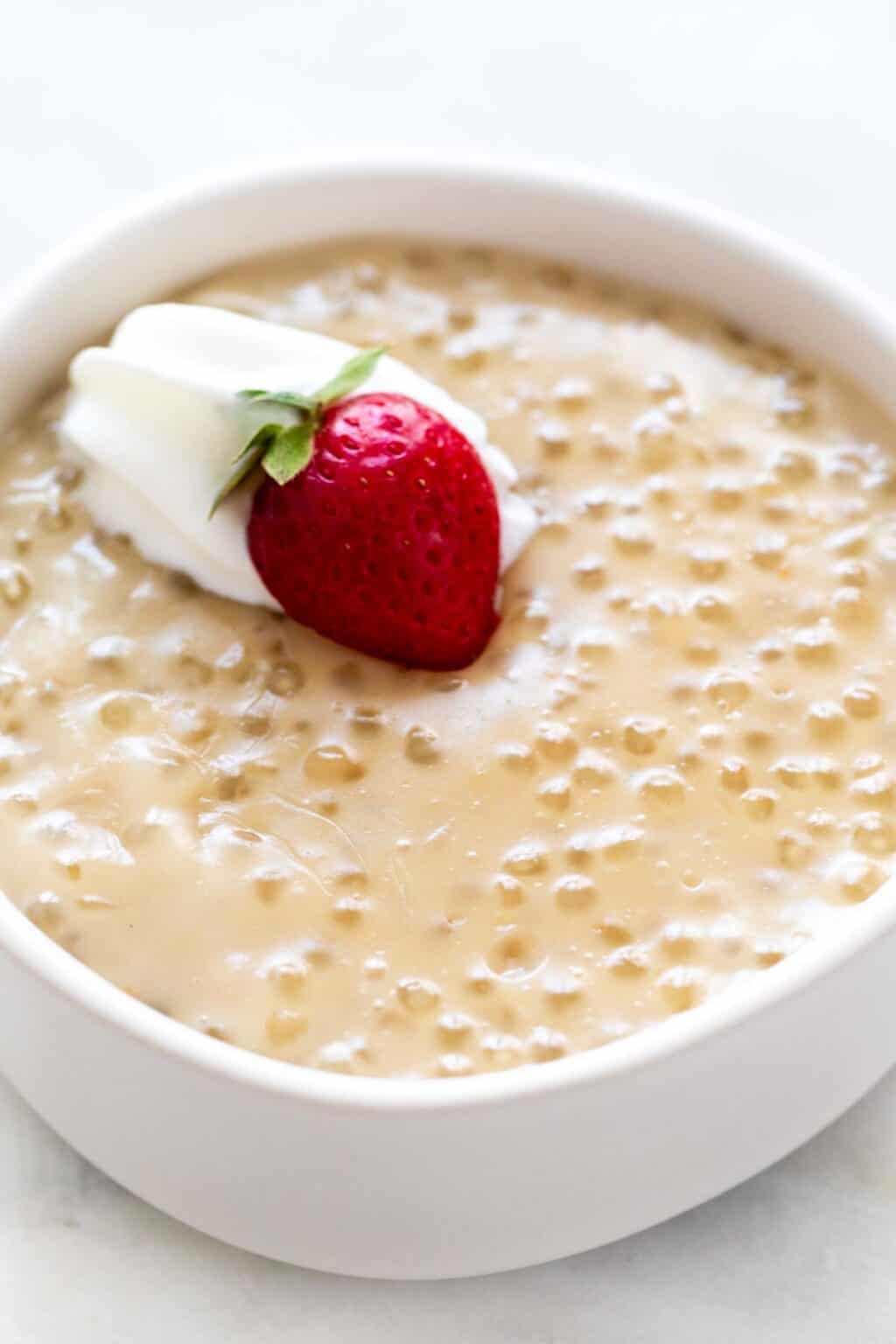 Easy Vegan Tapioca Pudding - Simple Vegan Blog
