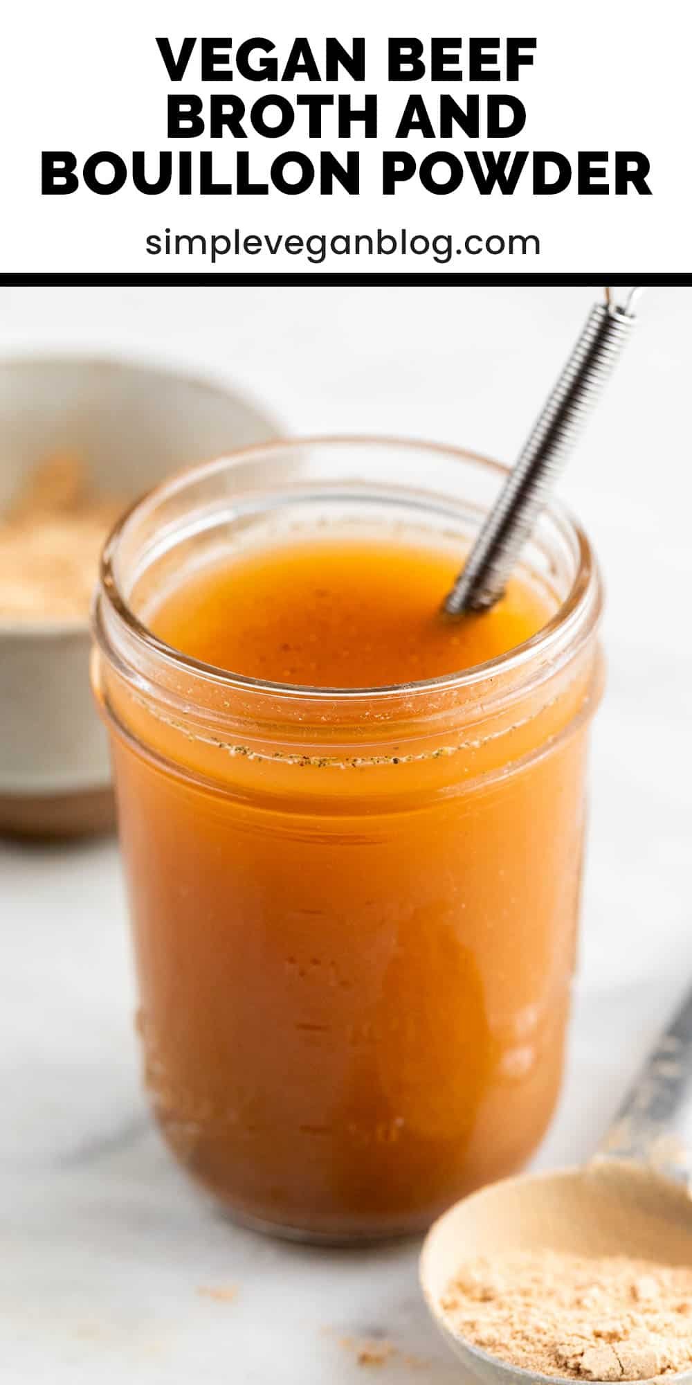 Vegan Beef Broth and Bouillon Powder - Simple Vegan Blog