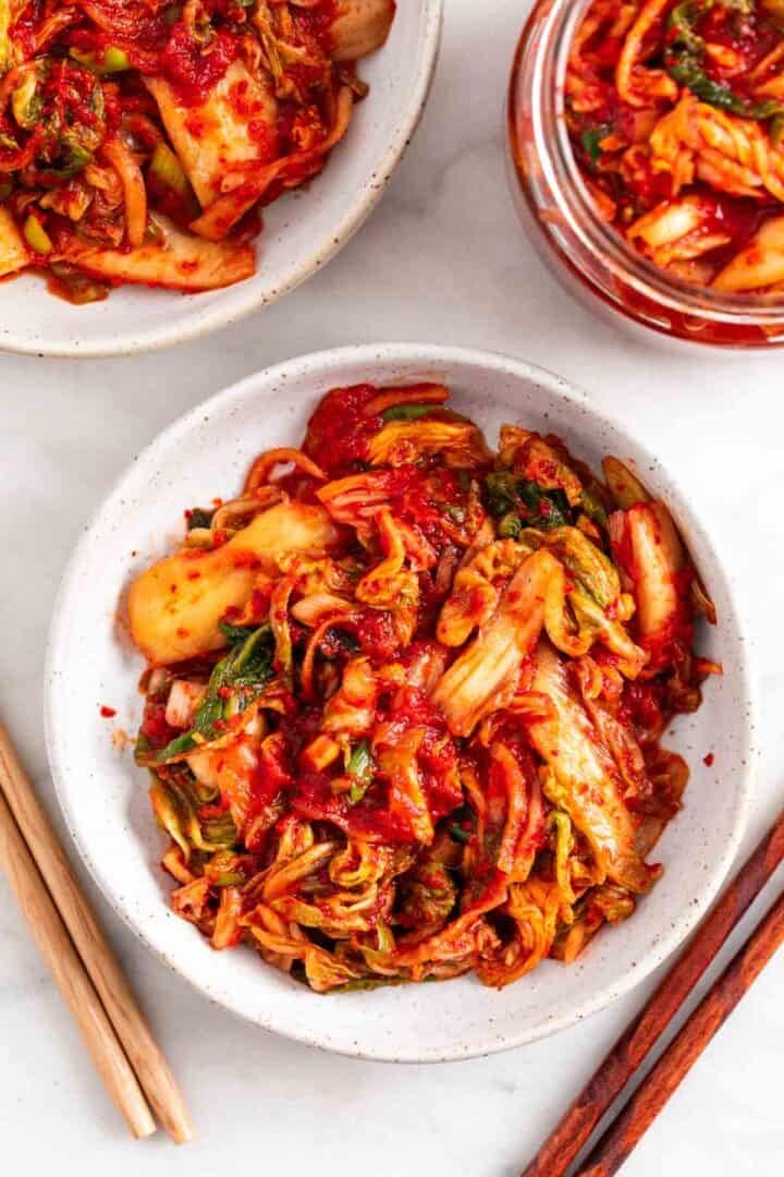 Homemade Vegan Kimchi - Simple Vegan Blog
