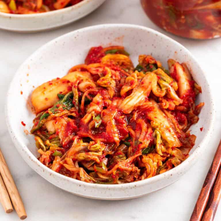 Homemade Vegan Kimchi - Simple Vegan Blog