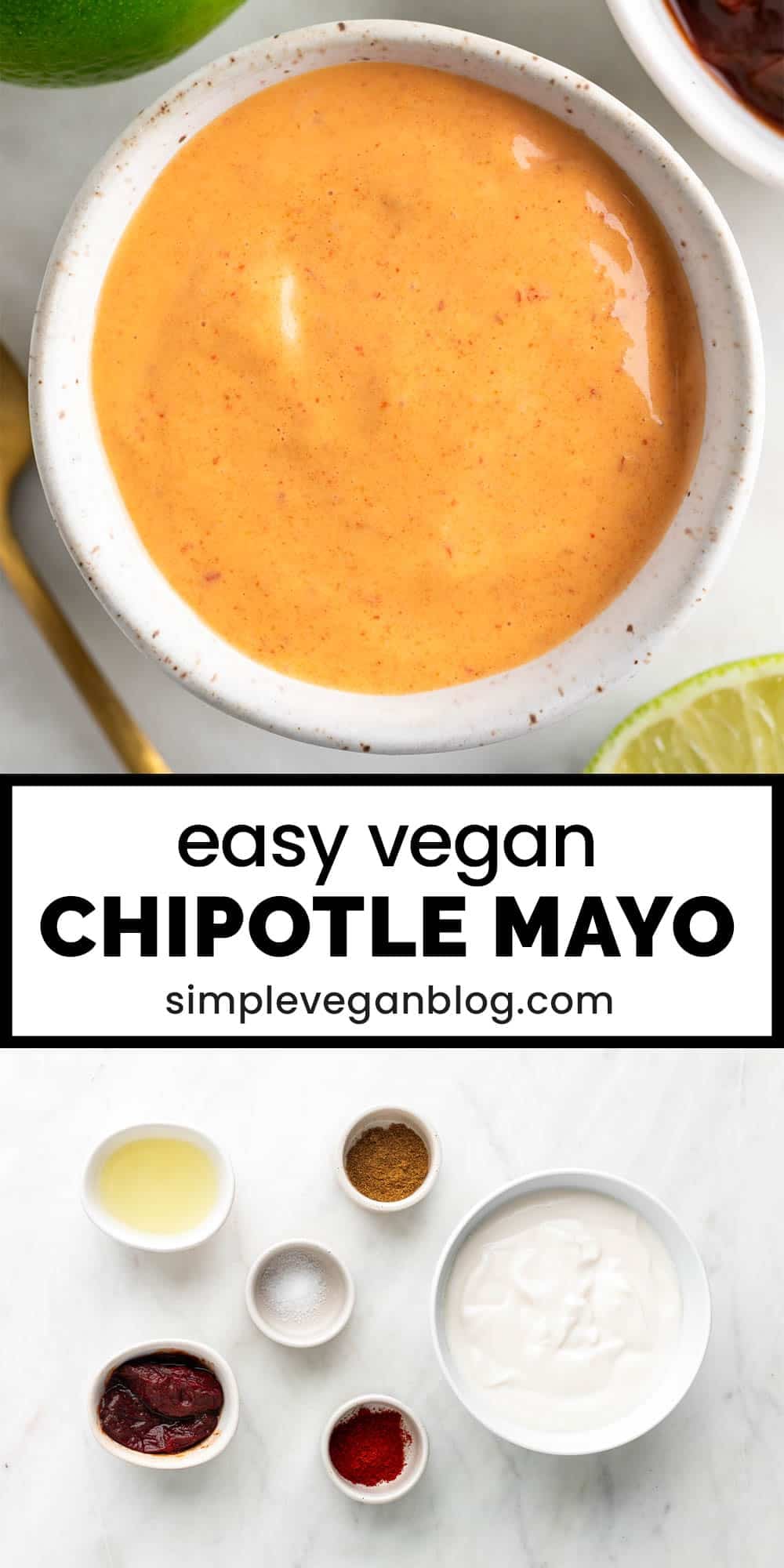 Vegan Chipotle Mayo - Simple Vegan Blog