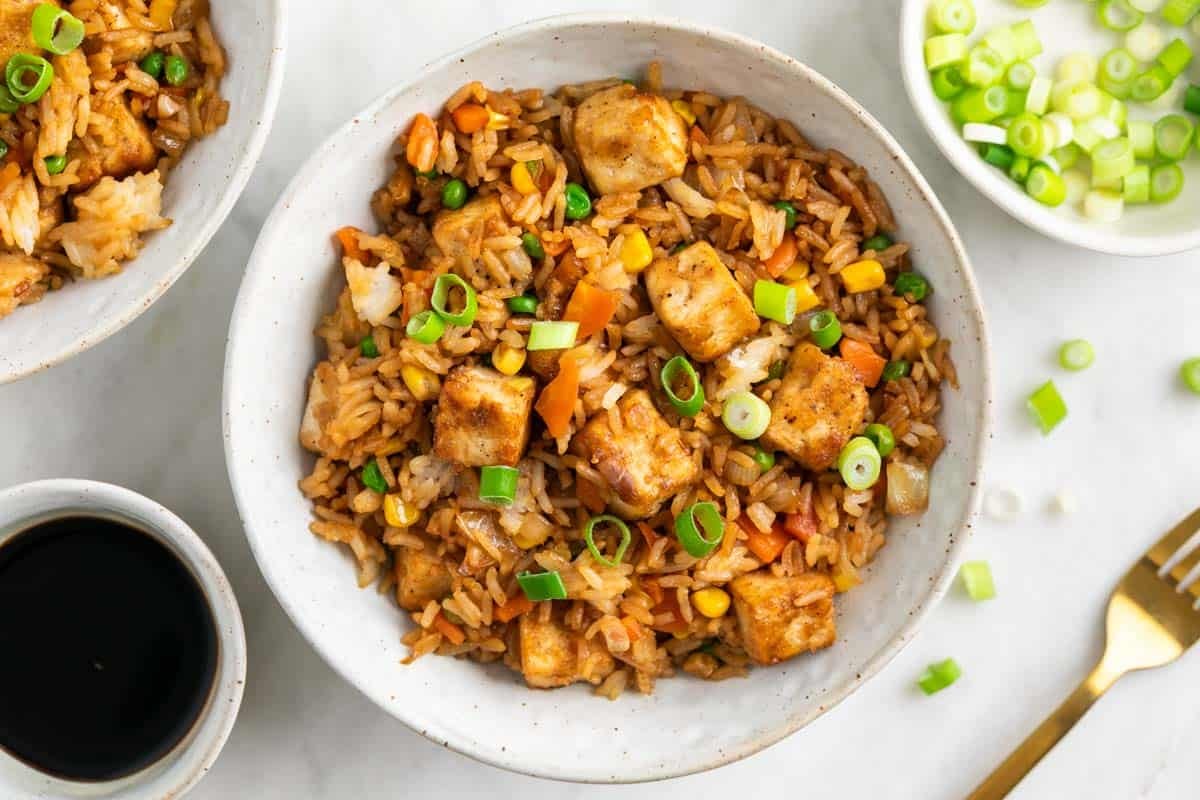 Tofu Fried Rice (Easy 30-Minute Recipe) - Simple Vegan Blog