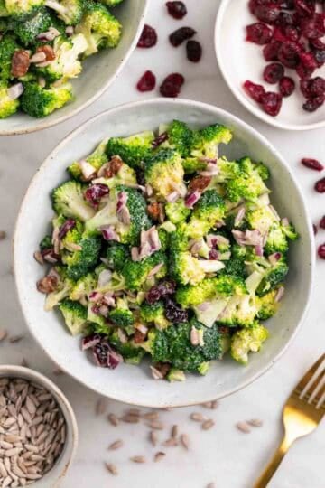 Vegan Broccoli Salad (Easy & Creamy) - Simple Vegan Blog